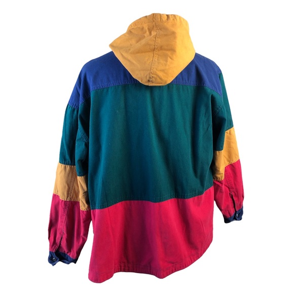 Express | Jackets & Coats | Vintage Color Block Canvas Toggle Sailing ...